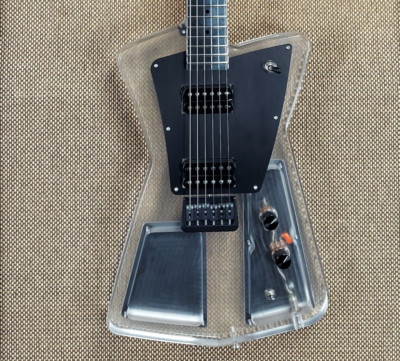 2023 Aluminati Orion 3D - Clear Acrylic - Blue LED - Aluminium Neck! | eBay