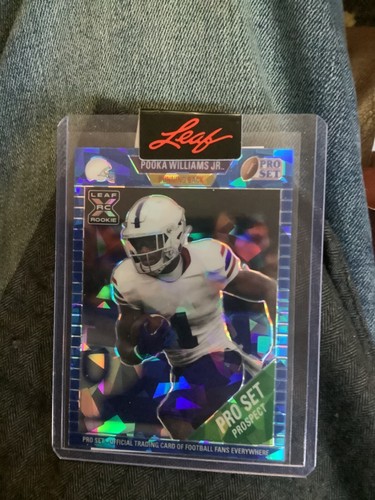 Pooka Williams Jr Unsigned Proof Card | eBay