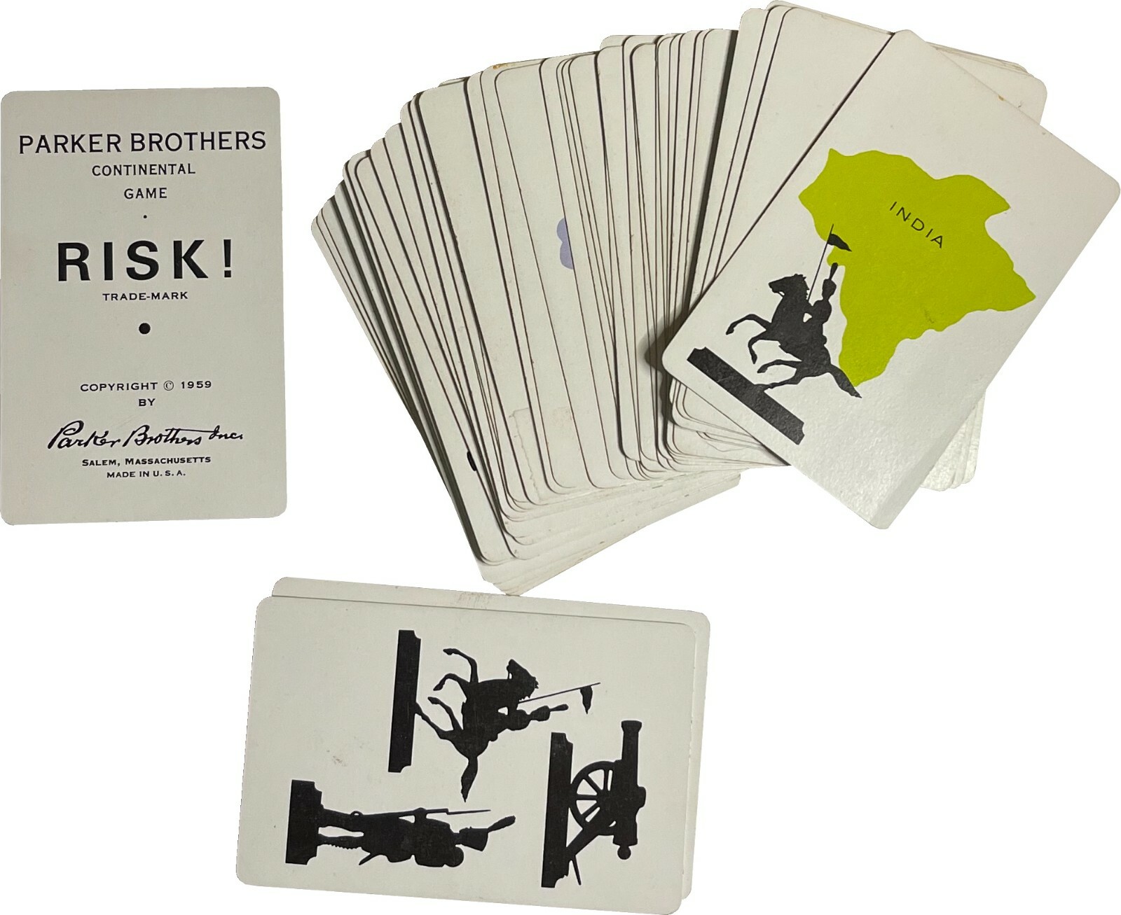 Risk Board Game Cards