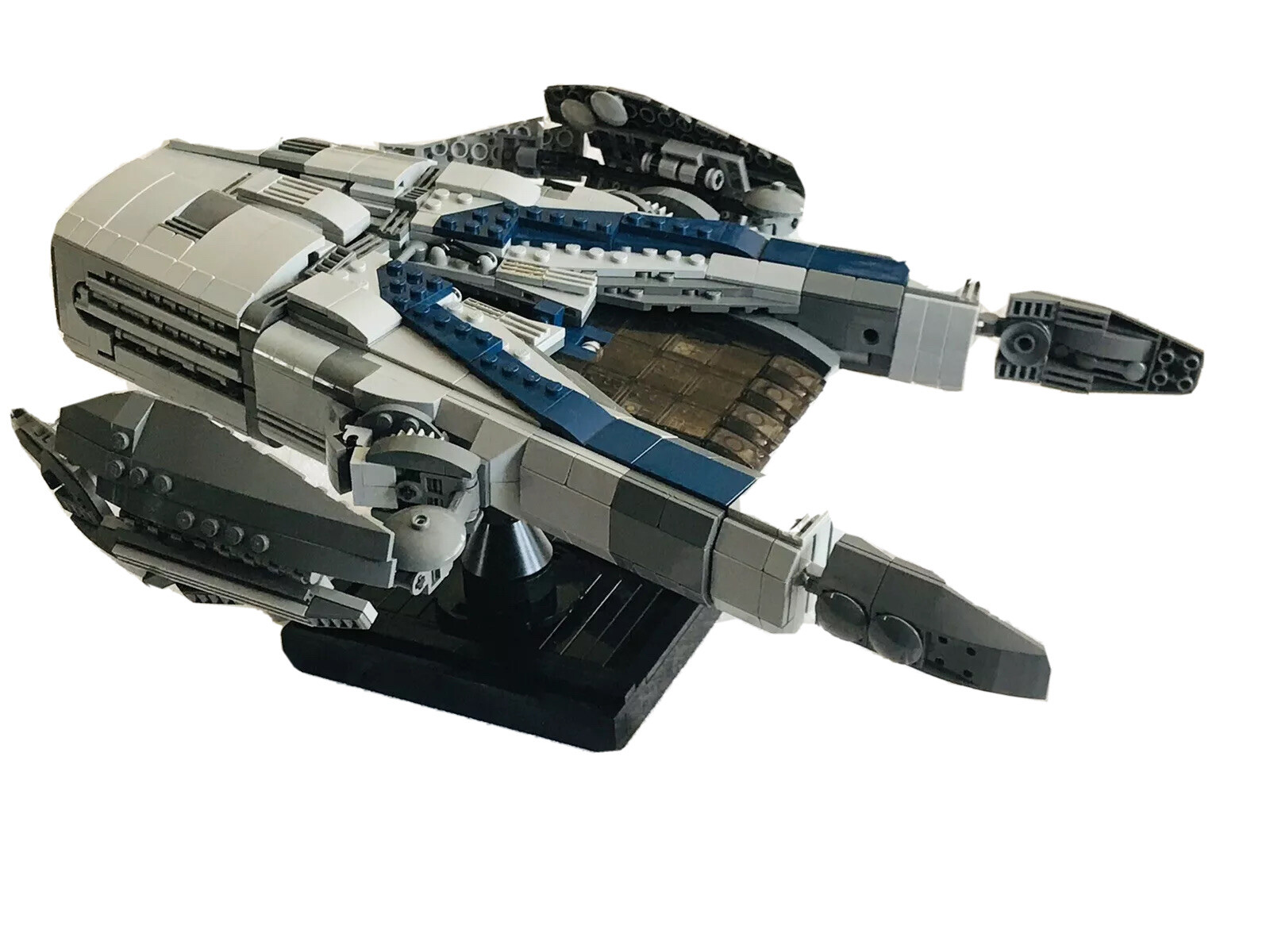 Lego Star Wars; Custom IG-2000 Ship W/ Stand ‘IG-88’ s | eBay