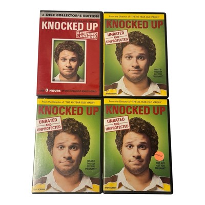 Knocked Up DVD Lot Four (4) Seth Rogen Unrated Widescreen Fullscreen ...
