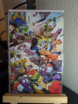 TEENAGE MUTANT NINJA TURTLES X NARUTO 3 BEAN 616 Virgin Variant B LTD ...
