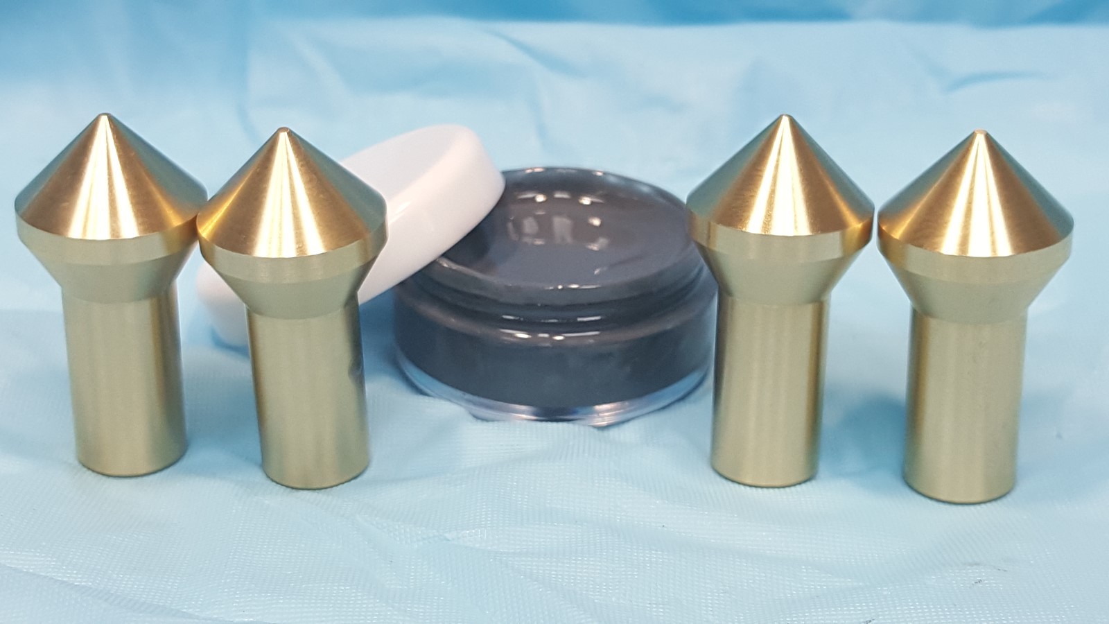 Gunsmith Tools-4 Brass Muzzle Laps-Rifle Or Pistol Crowning Kit ...