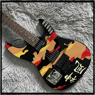 George Lynch Kamikaze Electric Guitar SH Pickups Floyd Rose Bridge ...