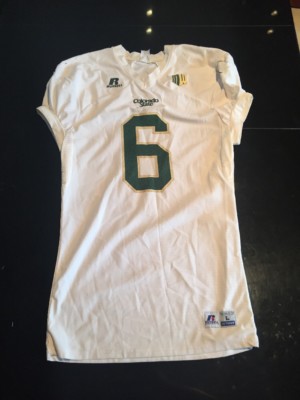 Game Worn Colorado State Rams Football Jersey Used #6 Size L | eBay
