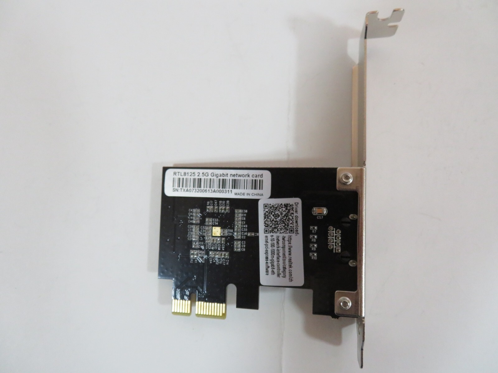 Realtek RTL8125 2500Mbps Lan Card 2.5Gbps Pci-e Ethernet Network ...
