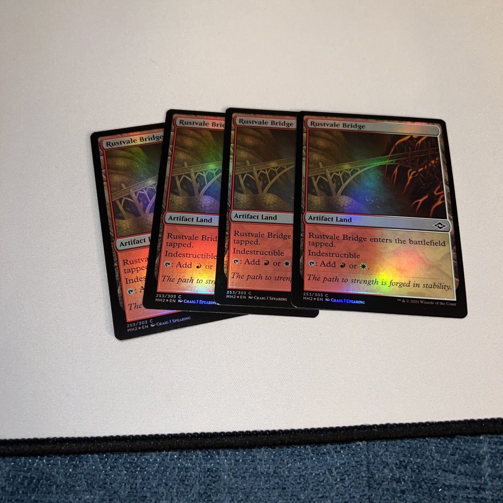 MTG Modern Horizons 2 Rustvale Bridge 253 Foil Lp Or Better | eBay