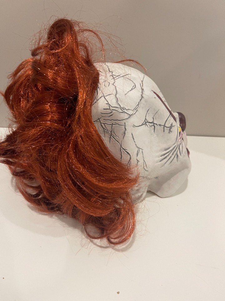 Penny Wise Clown Mask Stephen Kings It Halloween Cosplay Full Mask ...