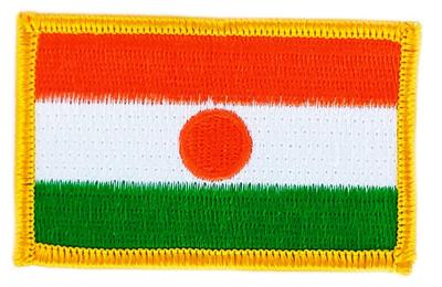 Patch écusson brodé Drapeau NIGER NIGERIEN Thermocollant | eBay
