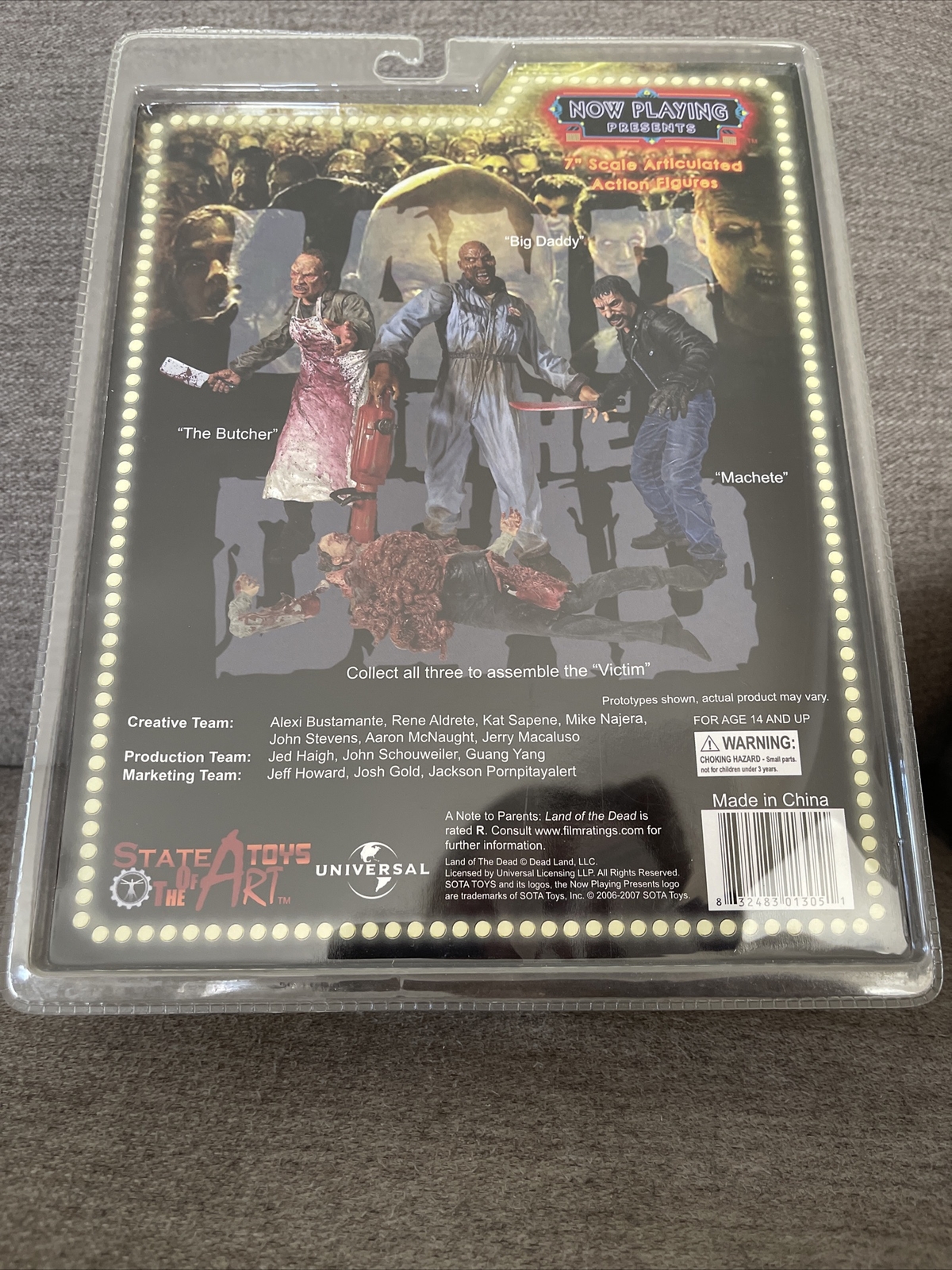 Machete+Land+of+The+Dead+Now+Playing+SOTA+Toys+2007+Tom+Savini+Zombie ...