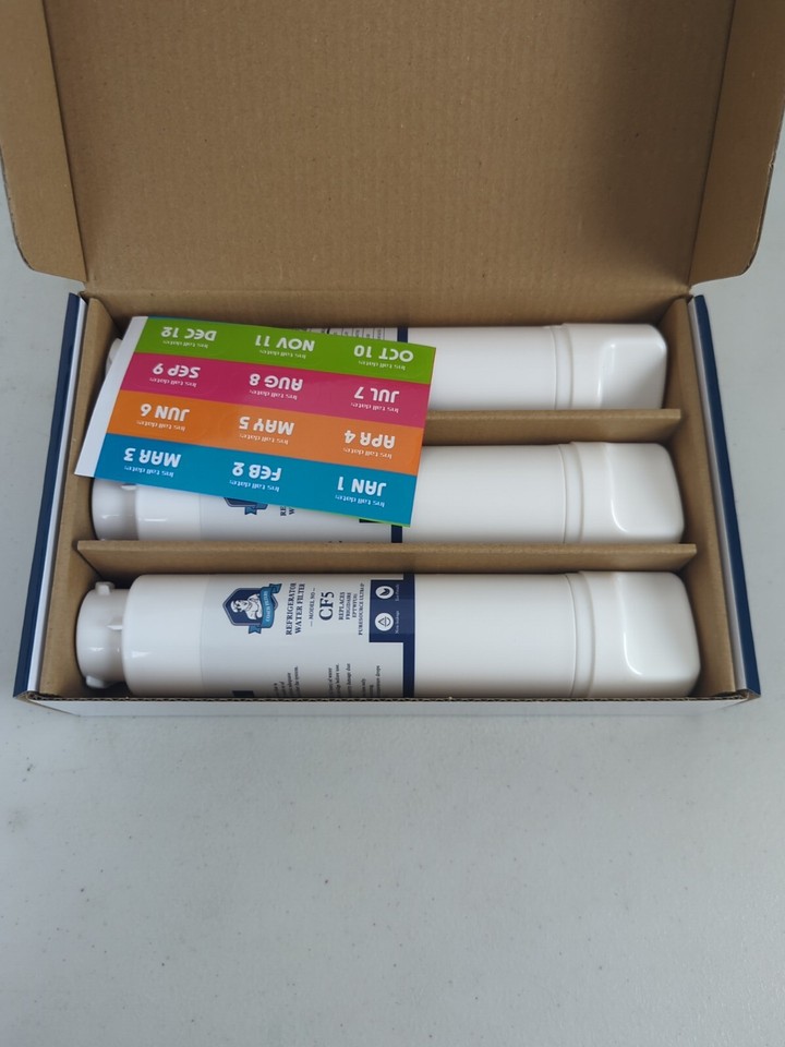 3 pack Coach CF5 Refrigerator Water Filter Replaces EPTWFUO1 ULTRA-l l ...