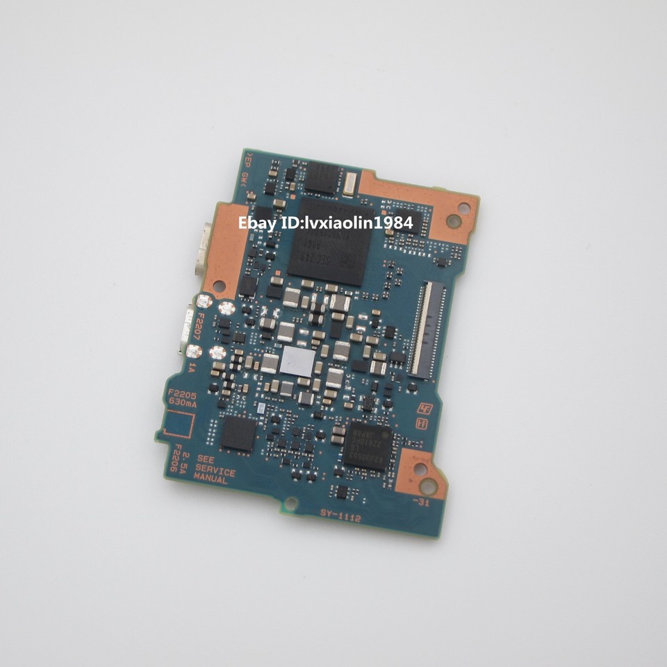 Main Circuit Board Motherboard MCU PCB Assy SY-1112 For Sony ZV-1 / ZV1 ...