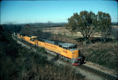RHC UP 6258 southbound - Original Slide - Vian, OK | eBay