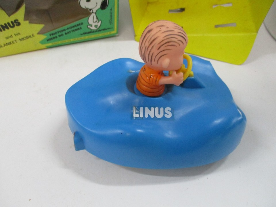 Vintage 1965 Aviva Linus and his Blanket Mobile Motorized / Friction ...