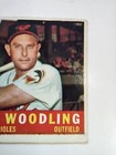 1960 Topps #190 Gene Woodling Baltimore Orioles Low Grade Stain Crease ...