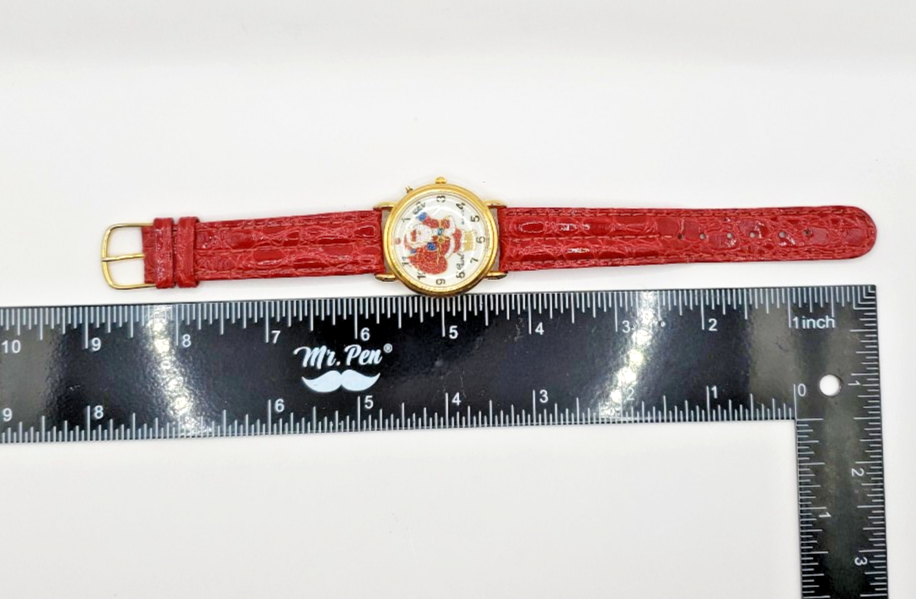 Christmas Gold Tone Musical Santa Claus Watch, Sparkling Santa, New ...