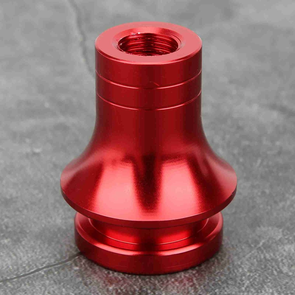 ⁺Red Car Gear Shift Knob Boot Retainer Nut Adapter M12 X 1.25 Thread ...