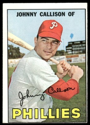 1967 Topps #85 Johnny Callison - VG-EX | eBay