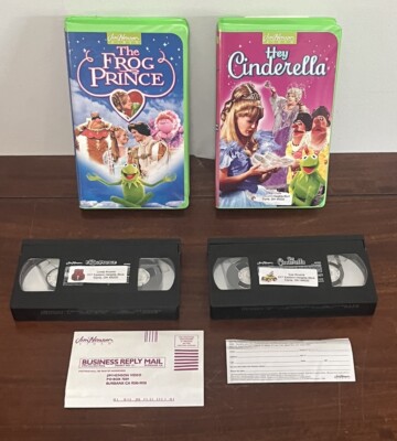 The Frog Prince Starring Kermit The Frog Muppet VHS 1994 Jim Henson ...