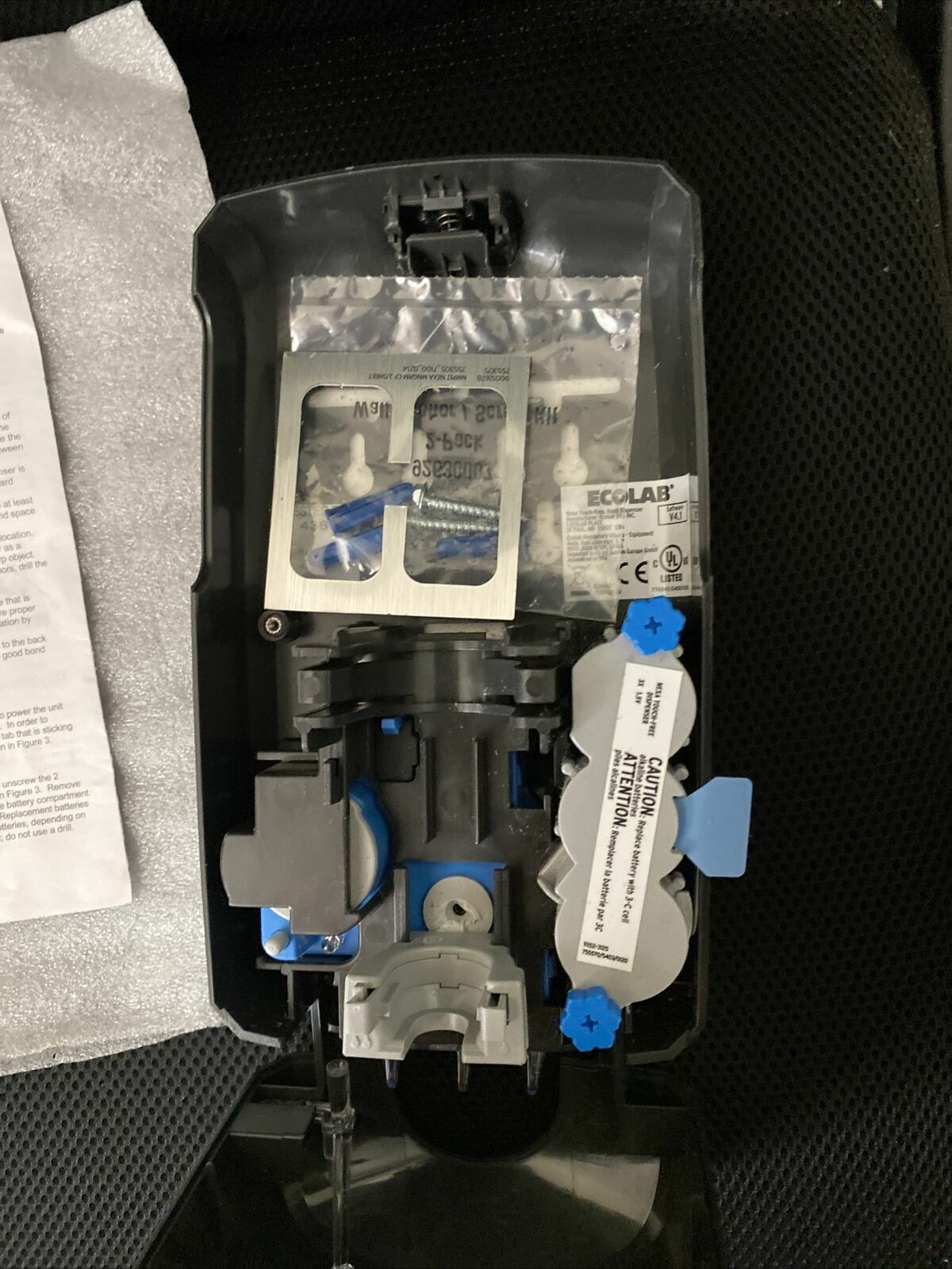 NEW- ECOLAB Monogram Clean Force 750ml Touch-Free Automatic Soap ...