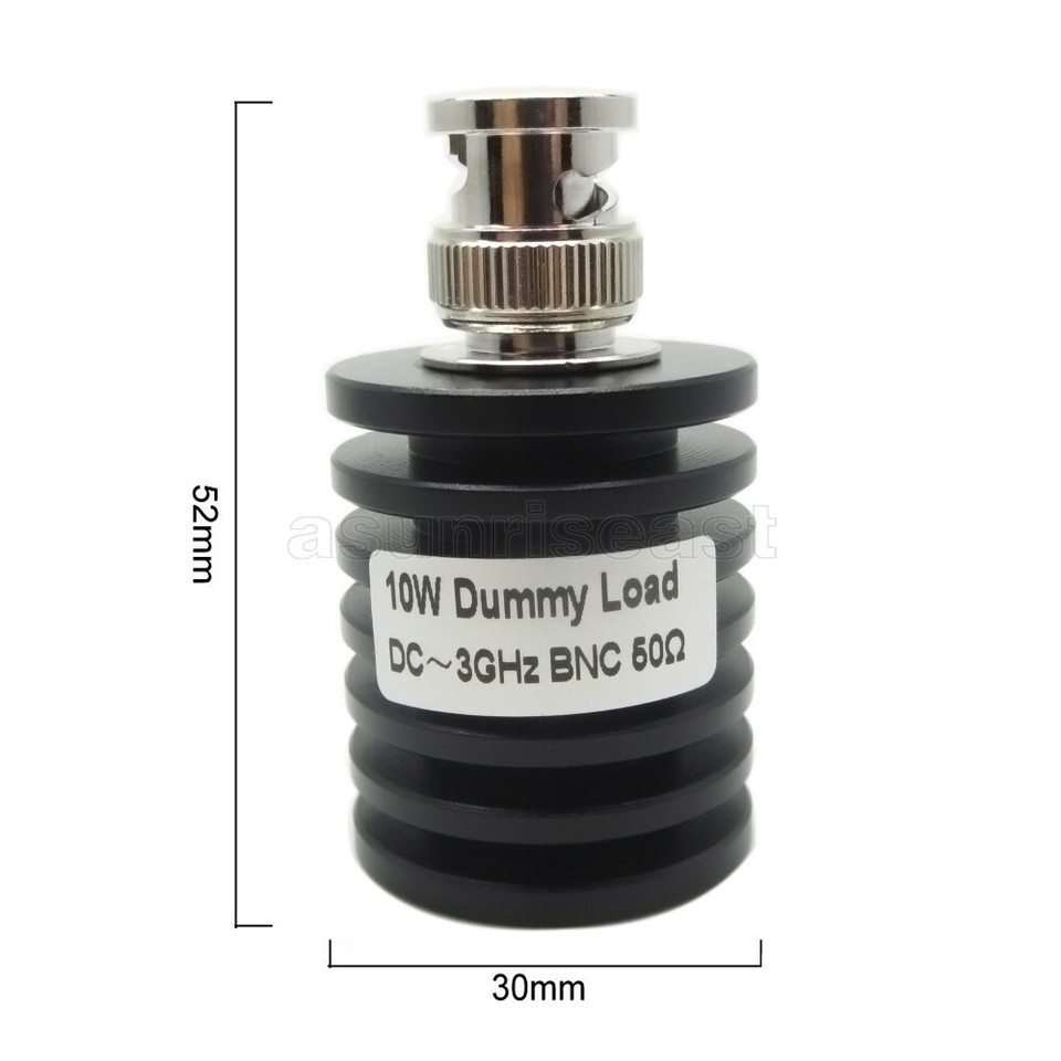 RF Coaxial Dummy Load BNC Type Male Connector Termination 2W 5W 10W 50Ω ...
