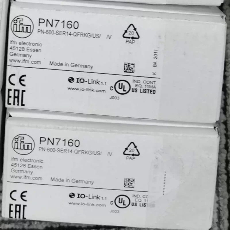 1pcs IFM PN7160 Pressure sensor PN-600-SER14-QFRKG/US/ /V#HL | eBay