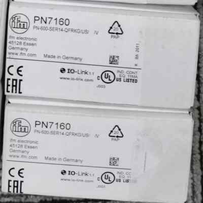 1pcs IFM PN7160 Pressure sensor PN-600-SER14-QFRKG/US/ /V | eBay
