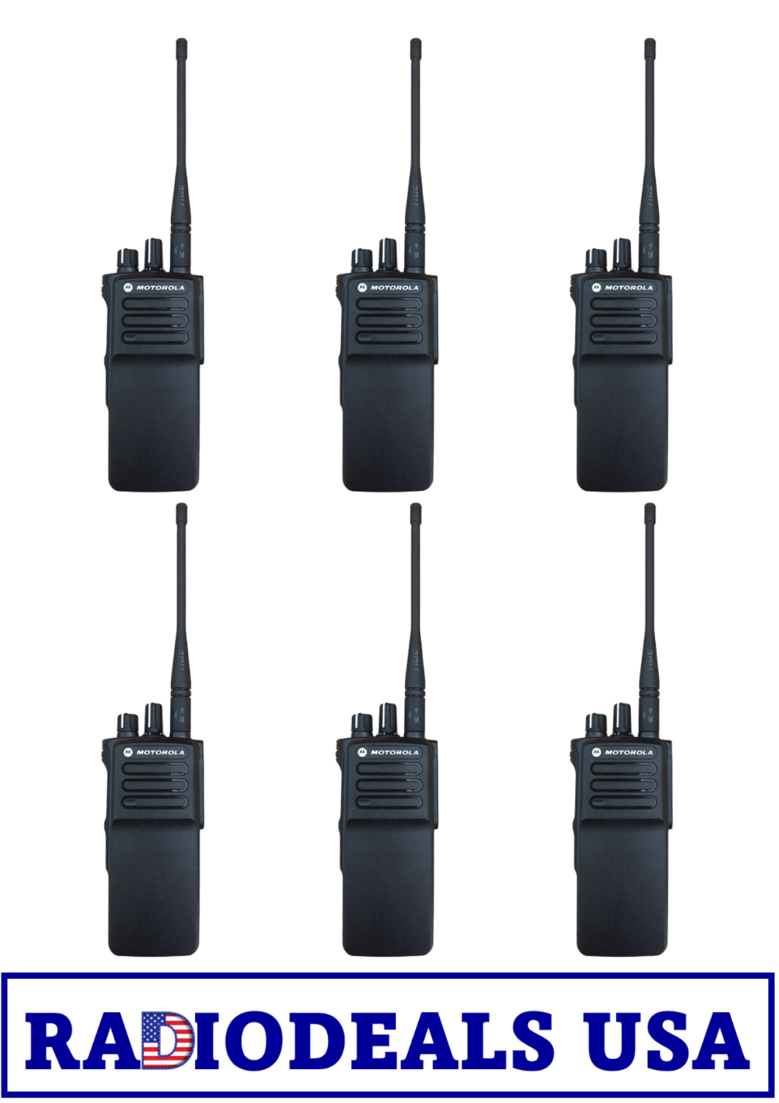 Motorola XPR7350E UHF Radio & PMAE4079 Antenna only AAH56RDC9RA1AN- 6PC ...