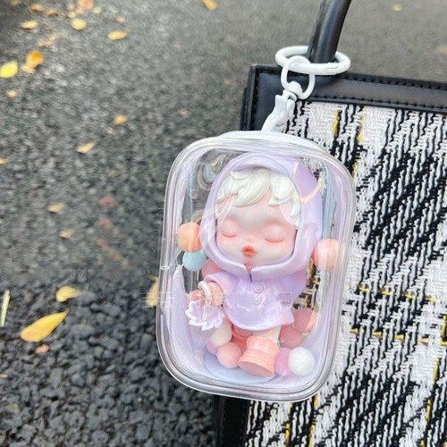 Doll Toy Thicken Transparent PVC Blind Box Keychain Bag Pendant | eBay ...