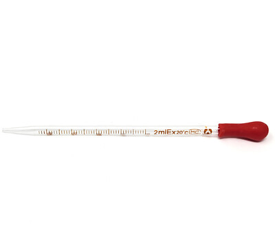 Graduated Medicine Glass Droppers 2ML Pipet Pipette 8" with Scale | eBay