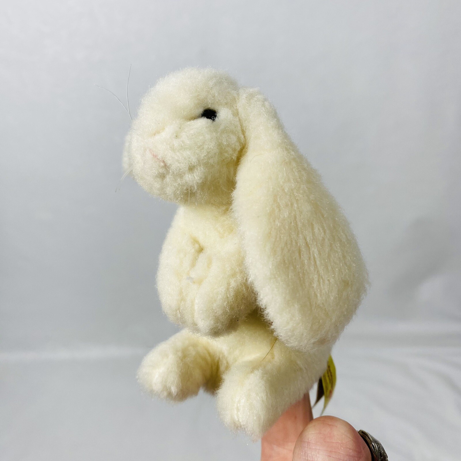 Lot 3 Folkmanis Finger Puppets Mini Raccoon, Lop Ear Rabbit, Mini Eagle ...