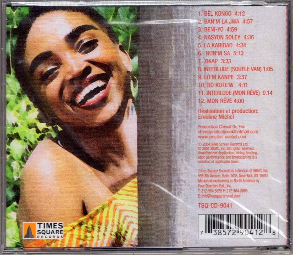 EMELINE MICHEL - RASIN KREOL Haitian CD bon Album KLASIK KREOL MUSIC ...