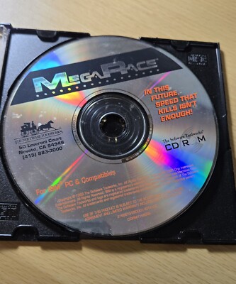MegaRace CD-ROM PC Game 1993 The Software Toolworks - Disc Only | eBay