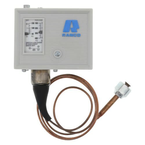 Ranco O16-108 HighPressure Control Fan Cycling 100 to 400 psi 36" cap ...