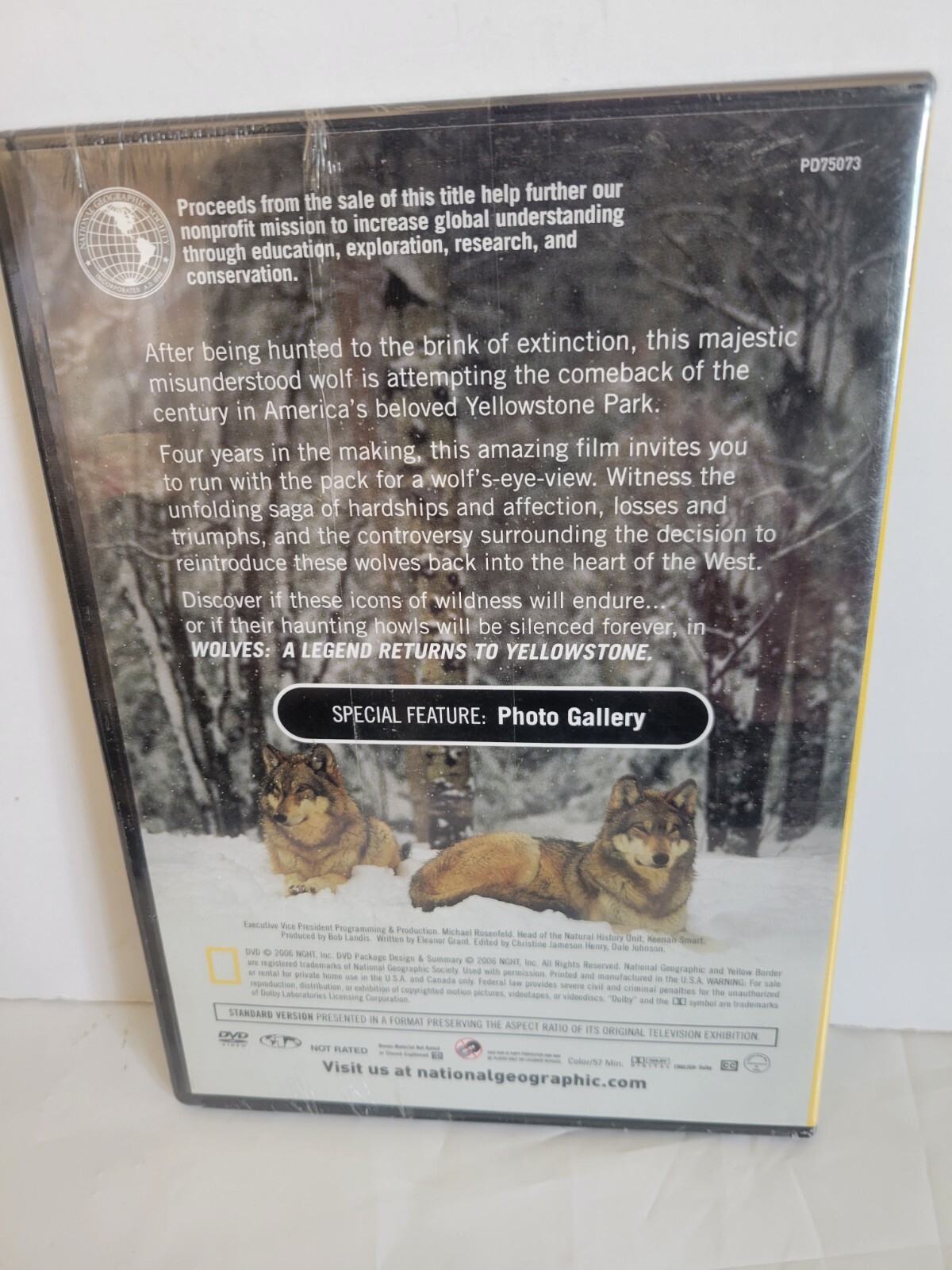 Wolves: A Legend Returns to Yellowstone (DVD, 2007) for sale online | eBay