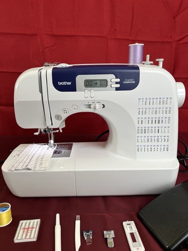 Brother CS6000I Computerized Sewing Machine with Wide Table 12502615309 ...