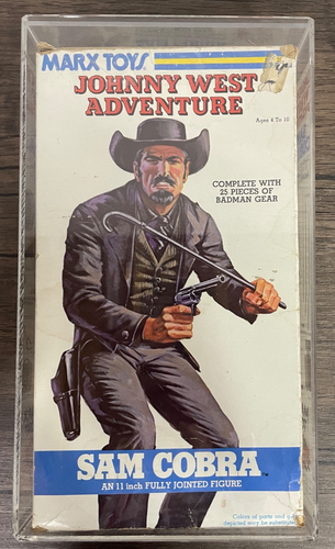 Johnny West Adventure (JWA) Non-Quick Draw Sam Cobra with box and ...