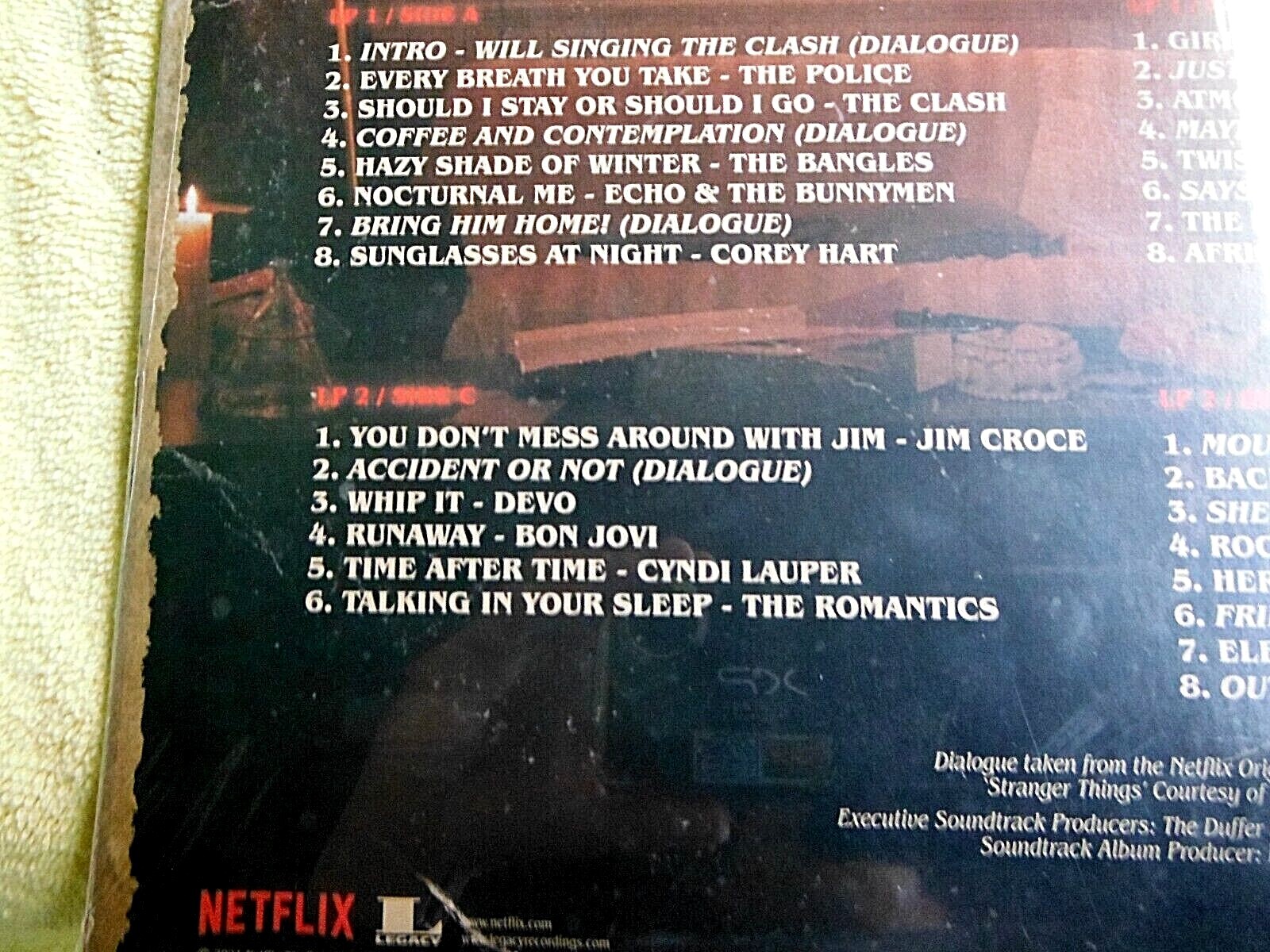 NEW EXCLUSIVE VINYL RECORD ALBUM LP STRANGER THINGS SP ED SOUNDTRACK ...