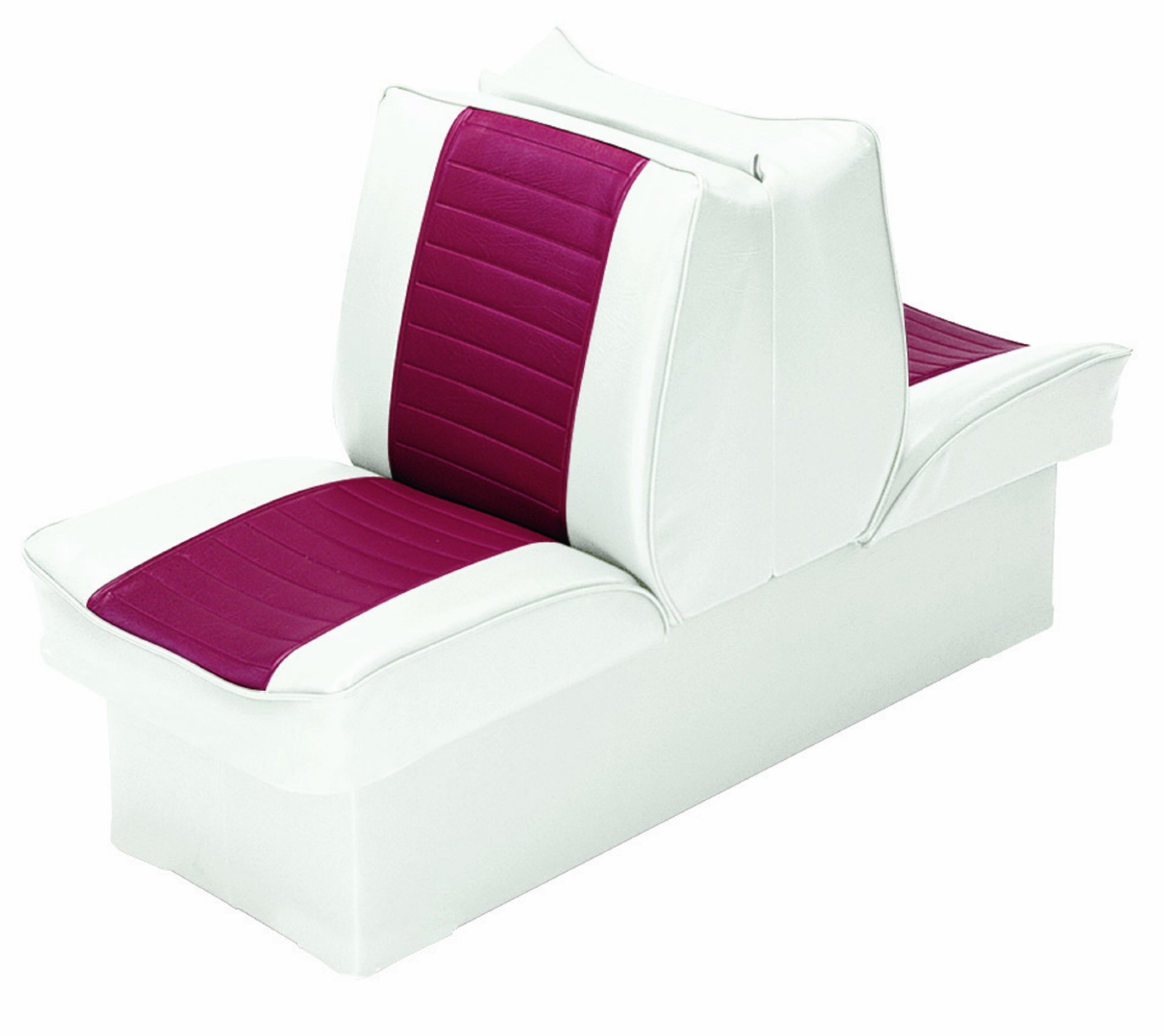 Wise Seats 8WD521P Small Craft Lounge Seat (8wd521p1660) White Red | eBay