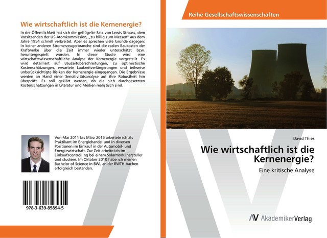 Wie Wirtschaftlich Ist die Kernenergie? von David Thies (2015 ...