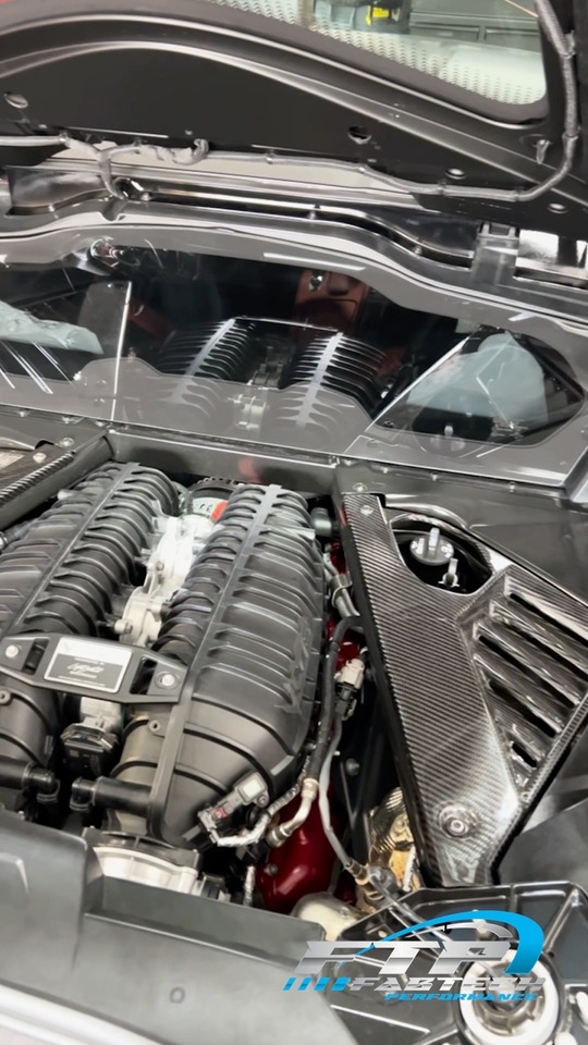 Carbon Fiber Z06 ZR1 2025+ Corvette Z06 E Mid Covers Engine Covers ...