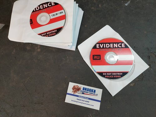 Police Evidence Blank Dvd Rewritable LOT OF 2 | eBay