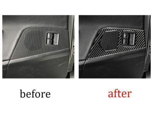 For Volkswagen CC 2012~17 Real Carbon Fiber Inner Door Speaker Frame ...