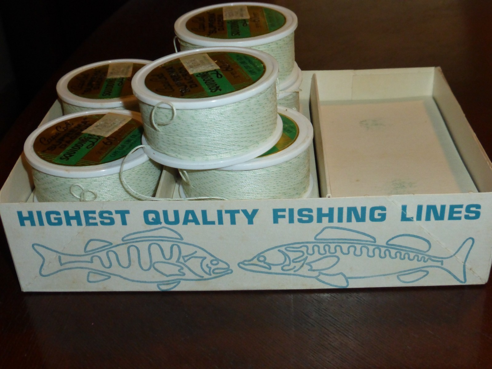 12 CAPE COD LINE SUPREMA DACRON SQUIDDING TROLLING FISHING LINES 50 ...