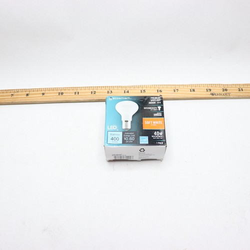 EcoSmart R14 Reflector Dimmable LED Light Bulb 40W Soft White 1008 808 ...