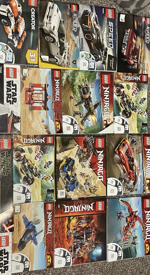 LEGO Star Wars And Ninjago Sets! Huge 35lb Plus Lot Of Legos W ...