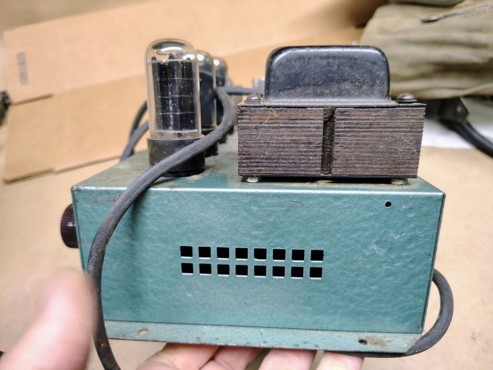 1950's David Bogen Tube Amp Amplifier Model DB10A | eBay