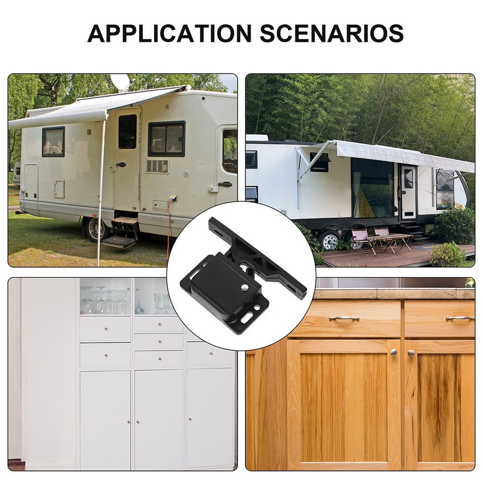 4 Set Camper Door Catches Cabinet Replacement Latch Baby Safety Locks ...