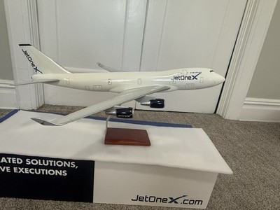 Rare JETONEX Boeing 747-400F 1/100 Scale Model NEW IN BOX | eBay