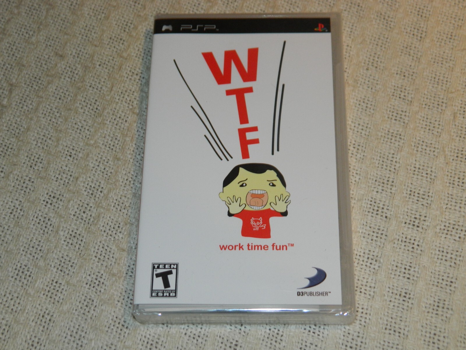 WTF%3A+Work+Time+Fun+%28Sony+PSP%2C+2006%29 for sale online | eBay